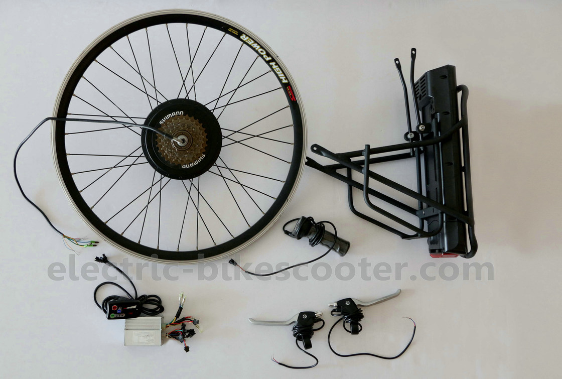 25km/H Pedal Assist Ebike Conversion Kit , 250W Electric Bike ...